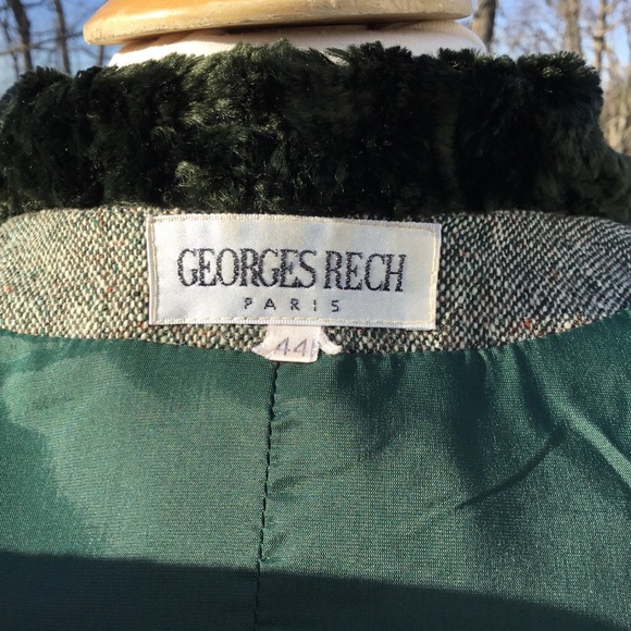 Vintage Georges Rech | Skirts | Vintage Georges Rech Paris Tweed Skirt ...